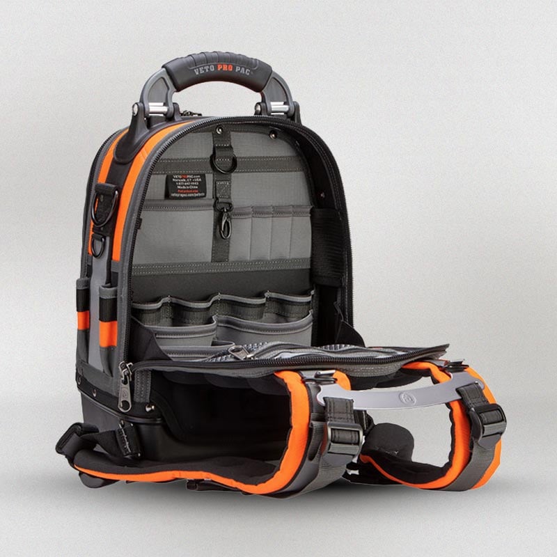 TECH PAC MC HI-VIZ Orange | Veto Pro Pac Australia